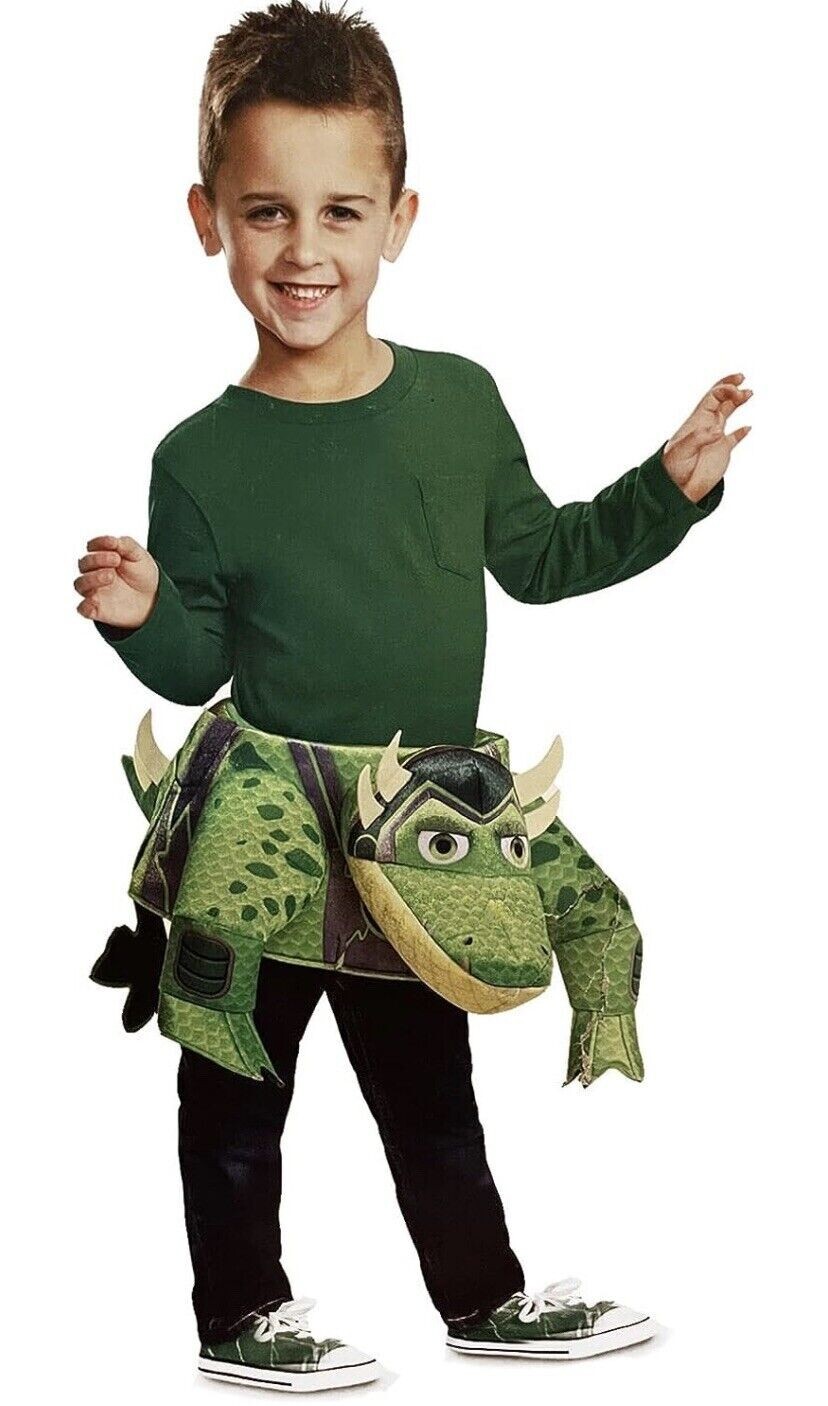 Power Lizard PJ Masks Green 1-Piece Halloween Costume Toddler OSFM With ...