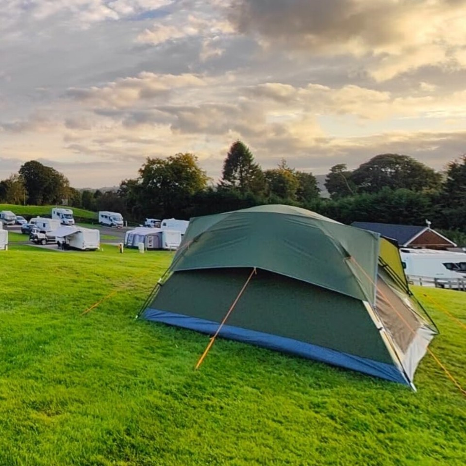 Camping Tent 1-2-Person Tent with 2 Doors - UV+ Waterproof Backpacking ...