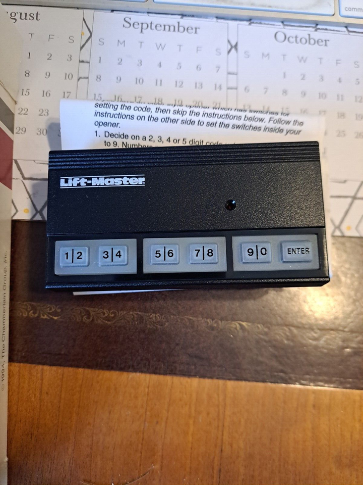 Liftmaster Security Remote Control Garage Door Opener Model 99LM New ...