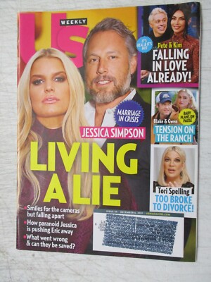 US WEEKLY MAGAZINE DEC 6, 2021 JESSICA SIMPSON MARRIAGE LIVING A LIE ...