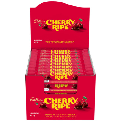 Cadbury Cherry Ripe 48 x 44g | eBay Australia