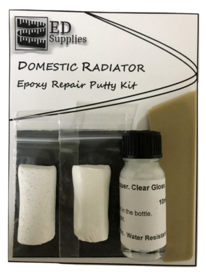 Heat Resistant Domestic Radiator Epoxy Repair Putty Kit - Repairs Chips ...