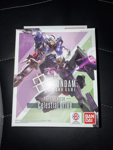 Gundam Starter Deck Brick English ST07 Celestial Drive Opened (No Bonus ...