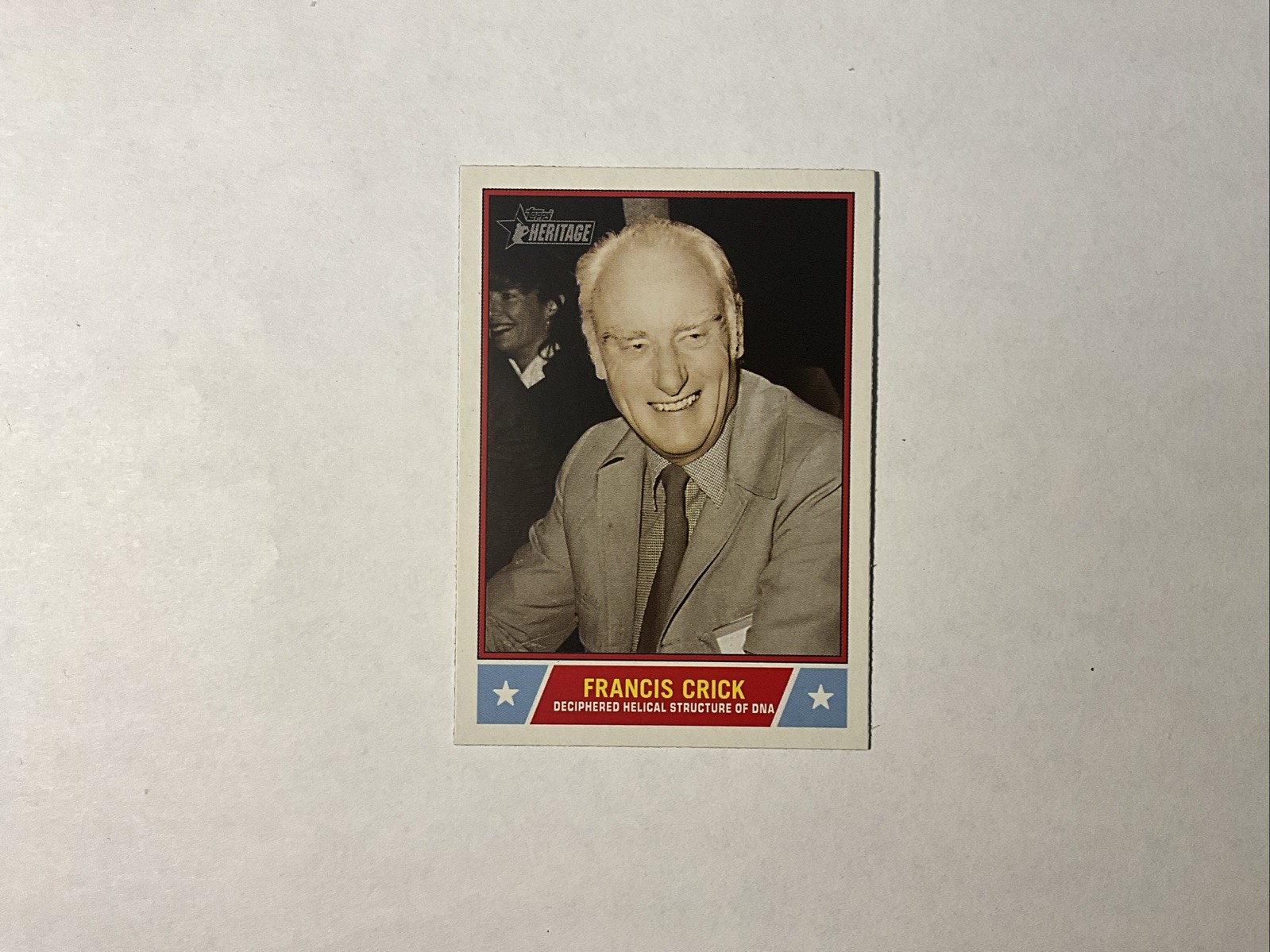 Francis Crick 2025 Topps Heritage #NS-81 Notable Americans Price Guide ...