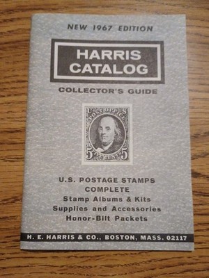 1967 Harris Catalog Collector's Guide U.S. Postage Stamps Complete | eBay