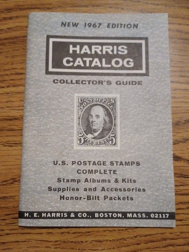 1967 Harris Catalog Collector's Guide U.S. Postage Stamps Complete | eBay
