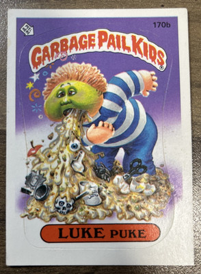 1986 Garbage Pail Kids 170b LUKE PUKE Card | eBay