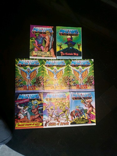 Vintage MOTU Mini Comic Lot Masters Of The Universe. 8 Comics Included ...