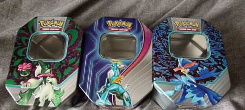 Pokemon TCG Card Elemental Power Flareon GX x3 Empty Tins Cards | eBay UK
