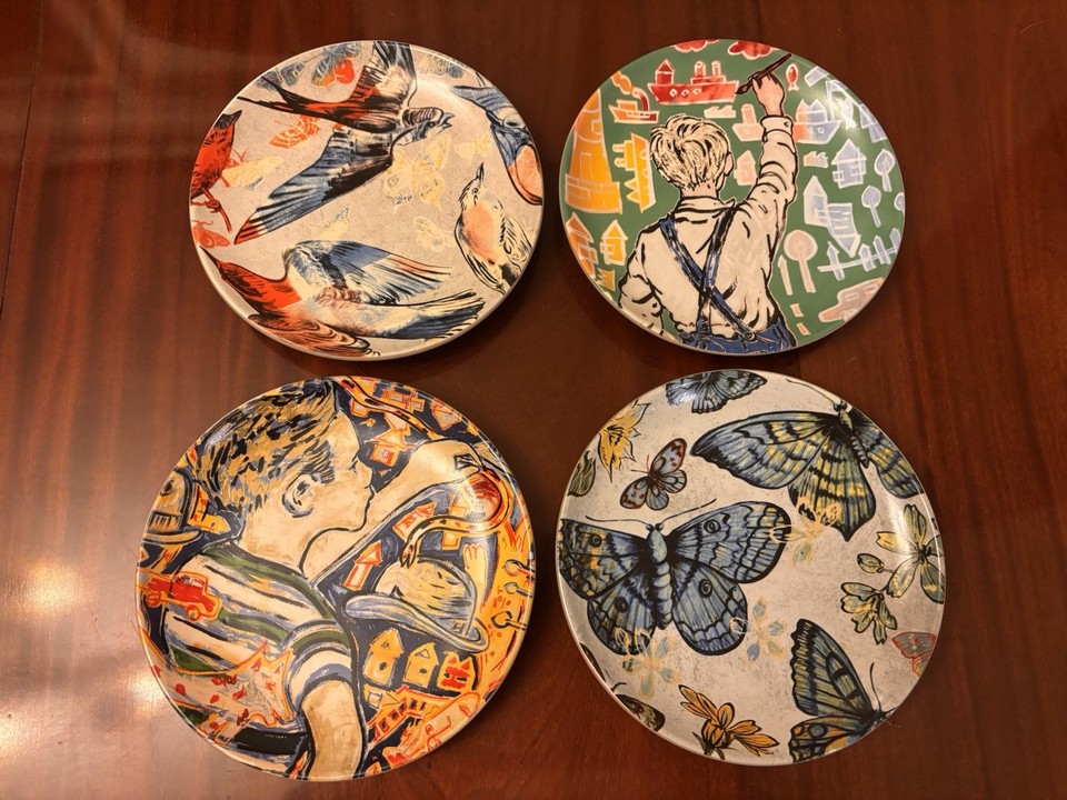 Robert Gordon & Bromley Co Decorative Plates Set NEW in BOX | eBay ...