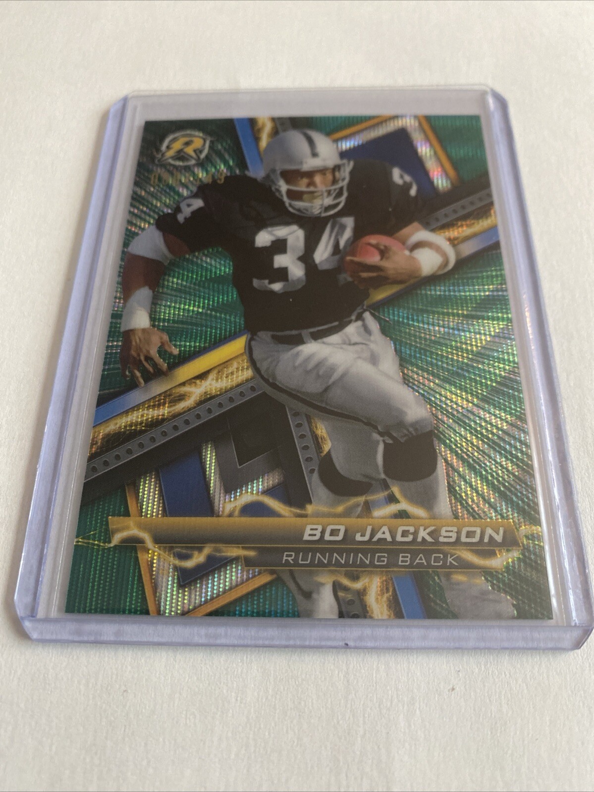 2023 Topps Composite - Resurgence Teal Surge Refractor #76 Bo Jackson ...