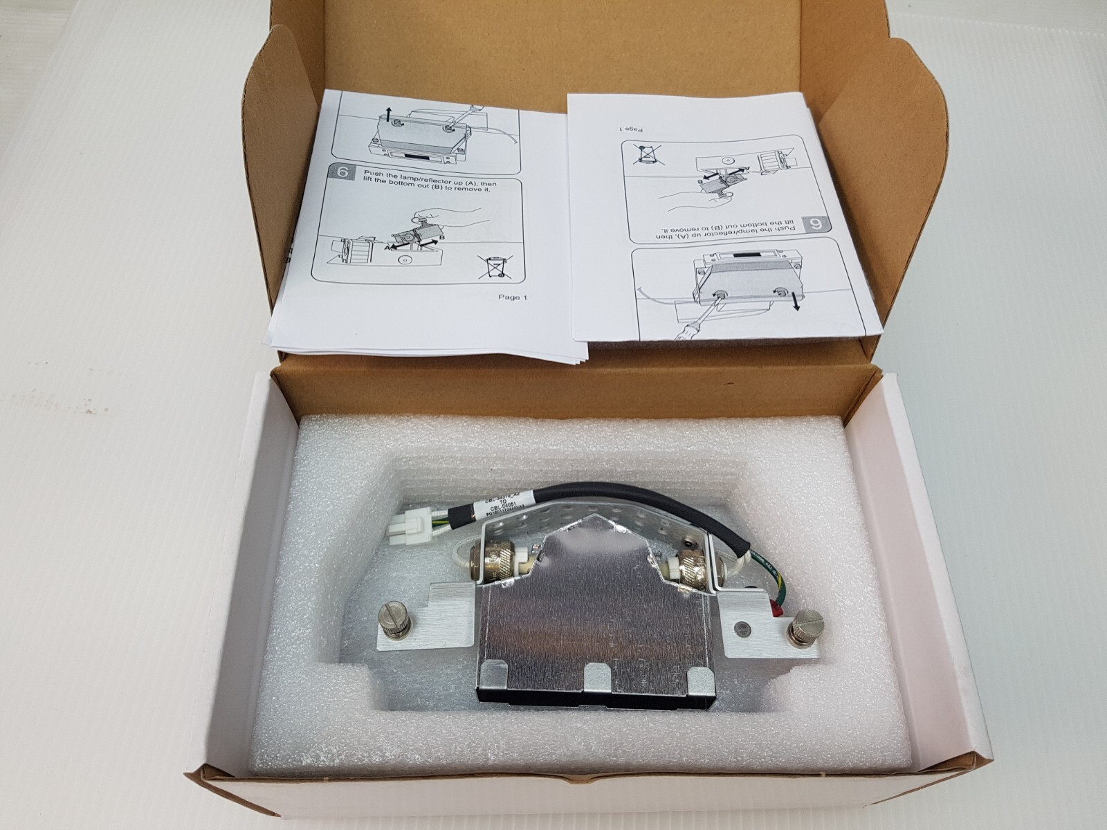 STRATASYS ASY-34324-S UV LAMP ASSY TYPE 2 WITH LAMP BULB for sale ...