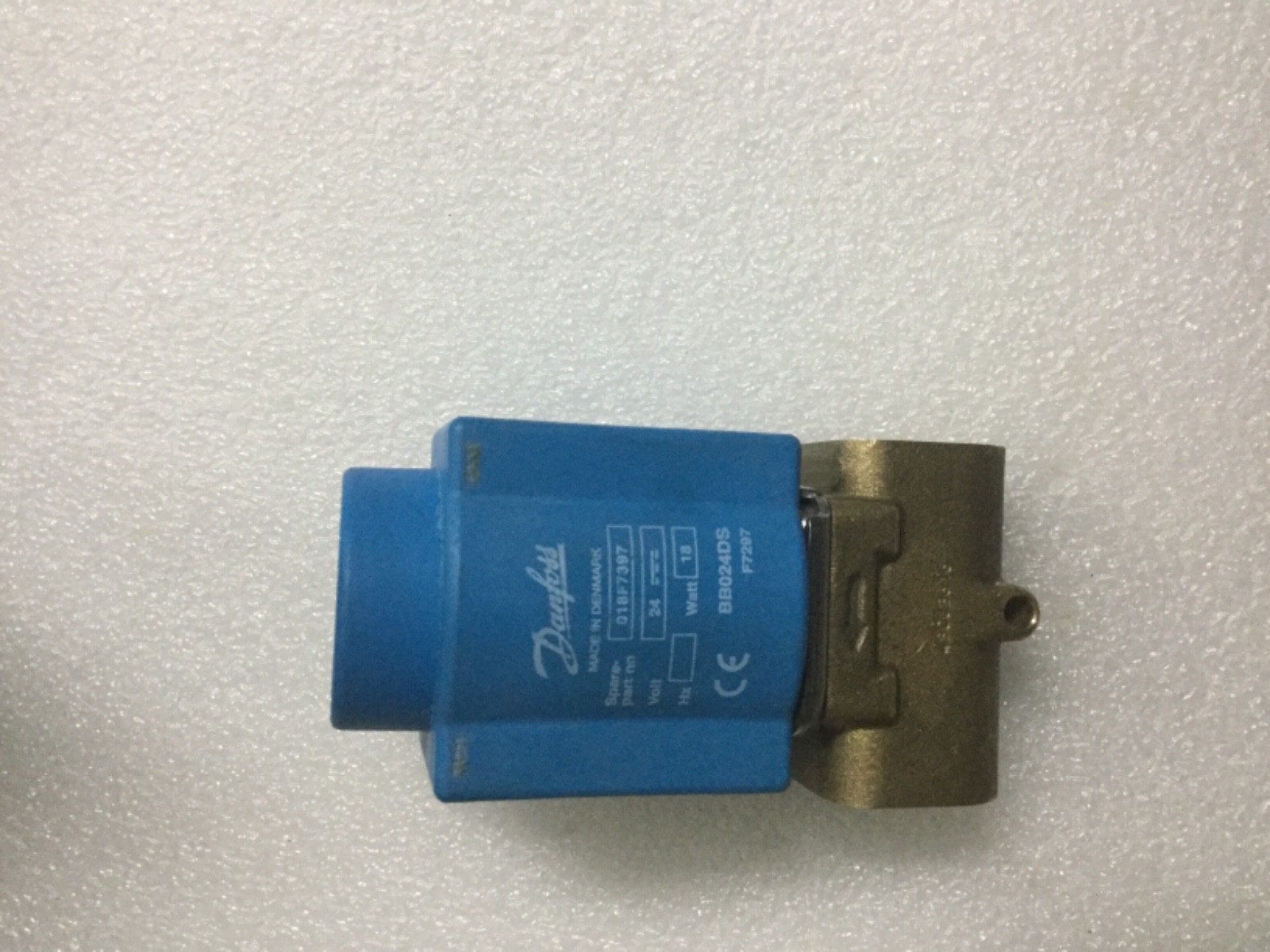 Danfoss 018F7397 24vdc 18watt DinSpade BB Coil 24vdc 18watt DinSpade BB ...