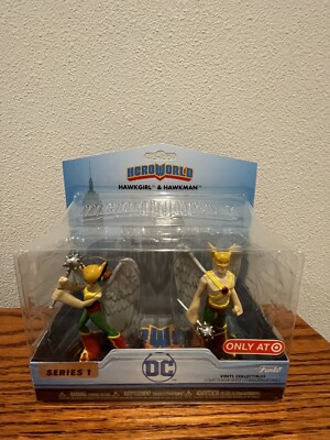 Funko Hero World: DC Comics - JL 2 Pack - Hawkgirl & Hawkman - Target ...