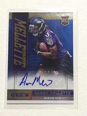 Aaron Mellette 2013 Panini Rookies and Stars Autograph Rookie Card | eBay