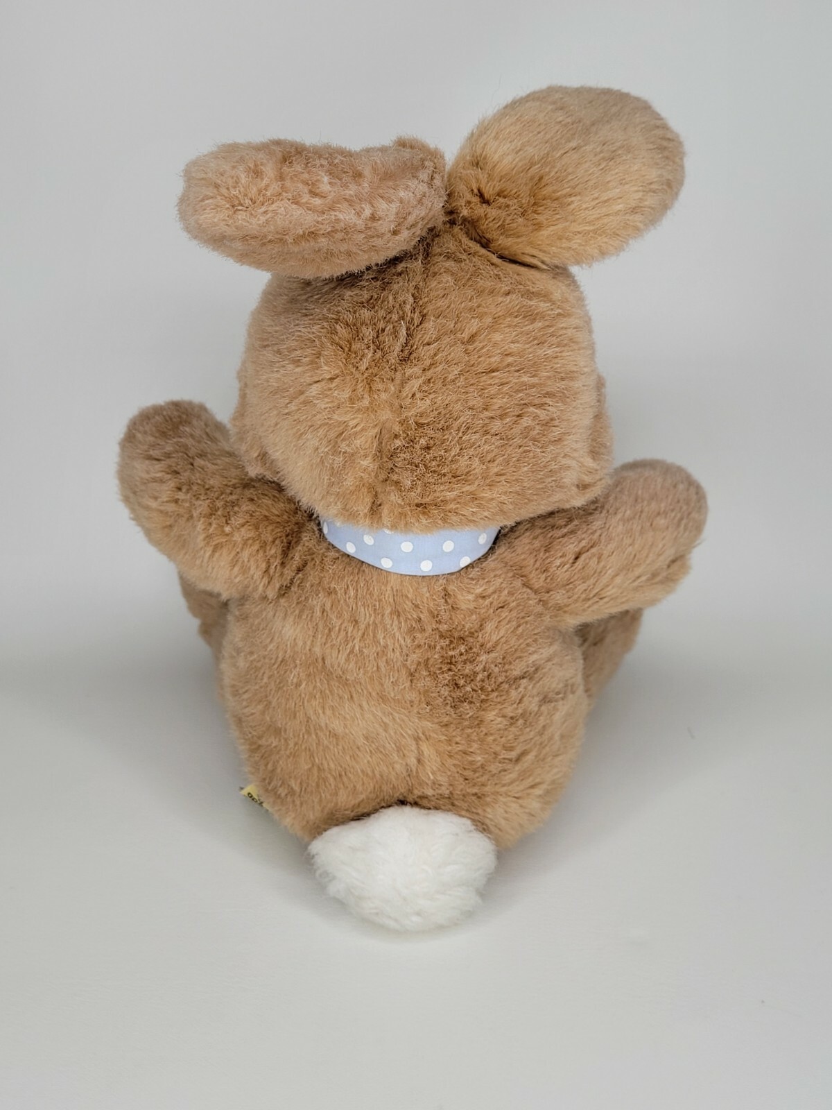 Vtg Bunny Plush Applause Easter Rabbit 16" Soft Toy Blue Polka Dots ...