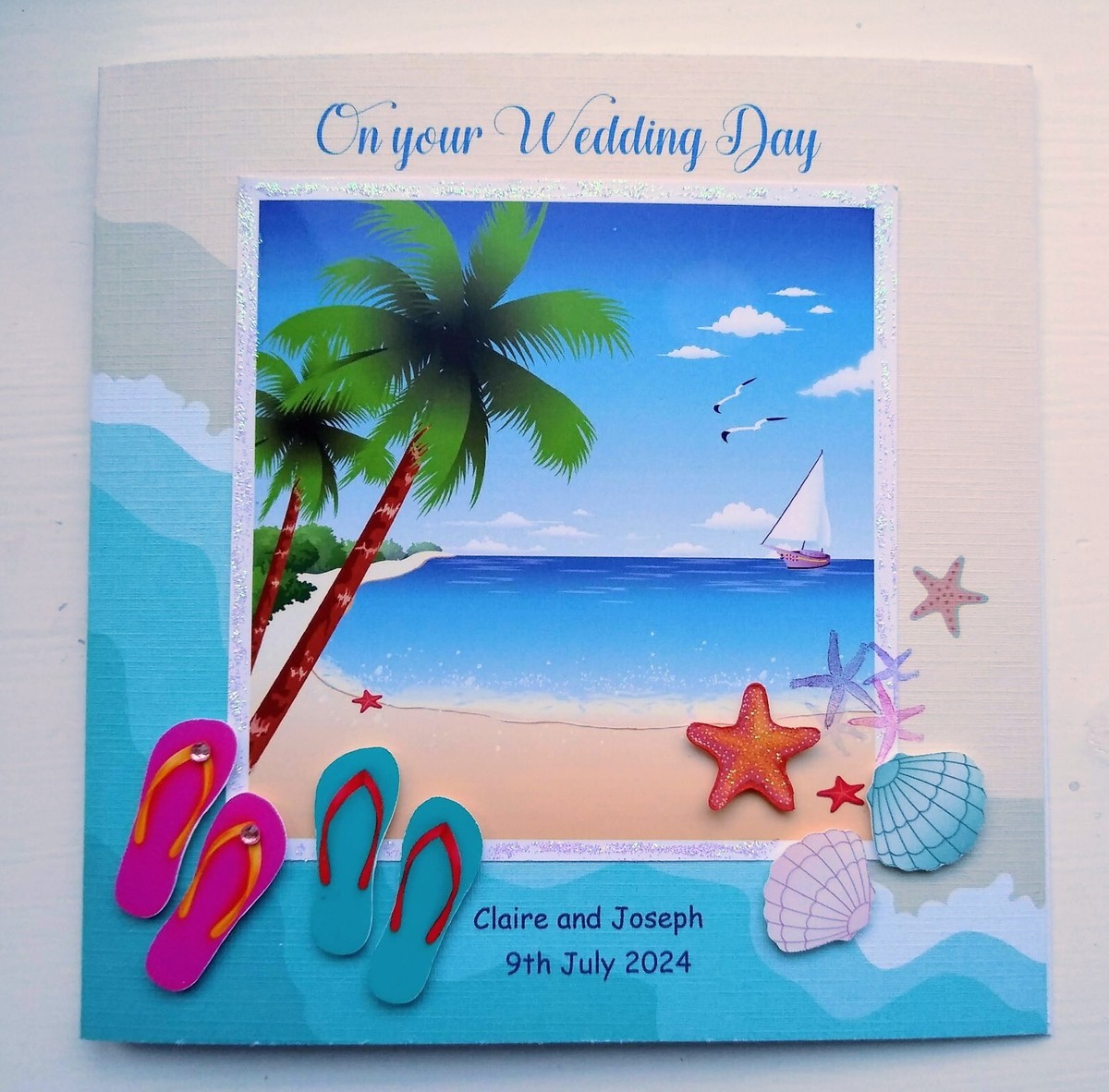 Beach Wedding Congratulations