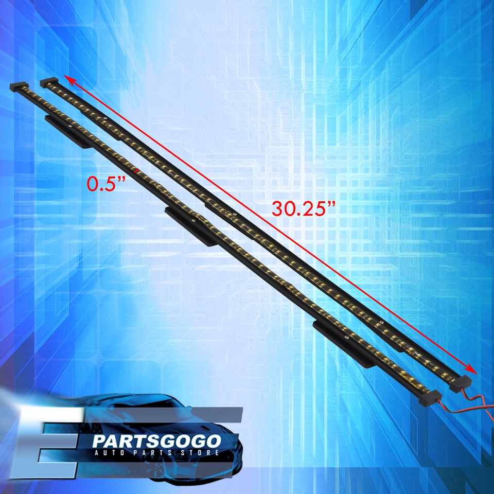 Universal 60" LED Strip Tail Gate Brake Stop Running Lights Turn Signal ...