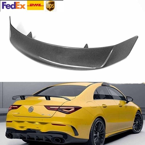 For Mercedes Benz W117 CLA200 CLA45 AMG 2013-19 Carbon Rear Trunk Wing ...
