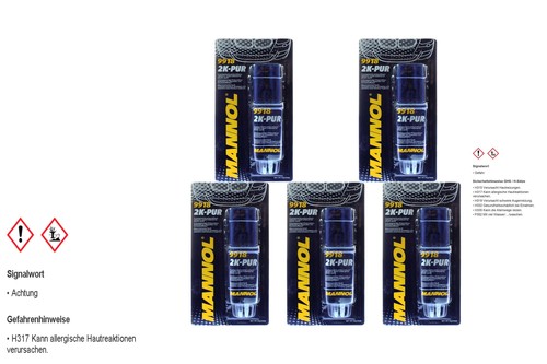 5X30G Original MANNOL 9918 2K-PUR Colle En Polyuréthane | eBay