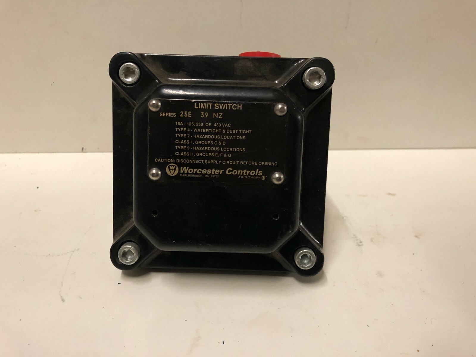 Flowserve Worcester end mounted Limit Switch Series 25E39NZ | eBay