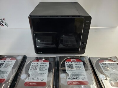 Synology DS415+ 4-Bay Diskless NAS 4-New HDD 6TB - Good Condition | eBay