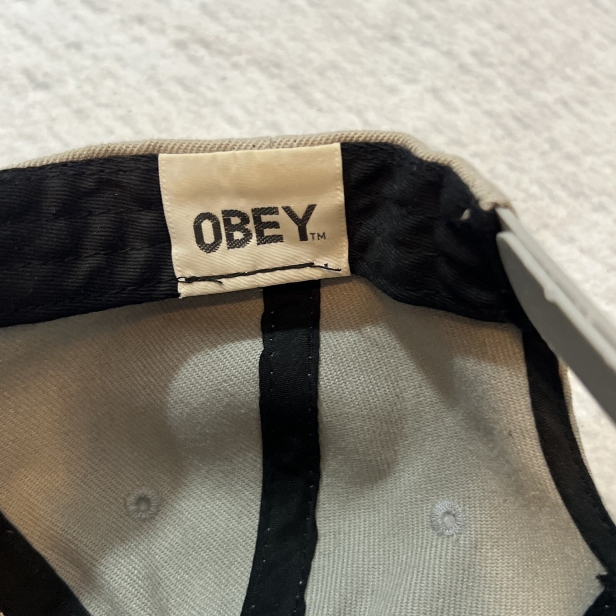 Obey Snapback Floral
