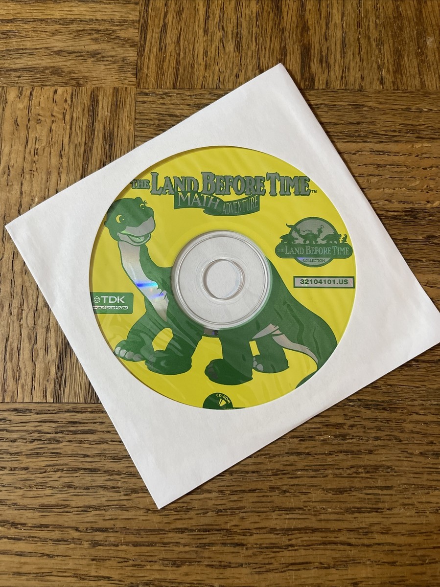 Land Before Time Math Land Before Time Math Adventure PC CD Rom | EBay