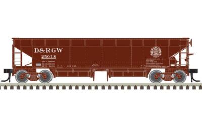 Atlas 20006805 HO Scale Rio Grande 70 Ton Hart Ballast Car 25033 | eBay