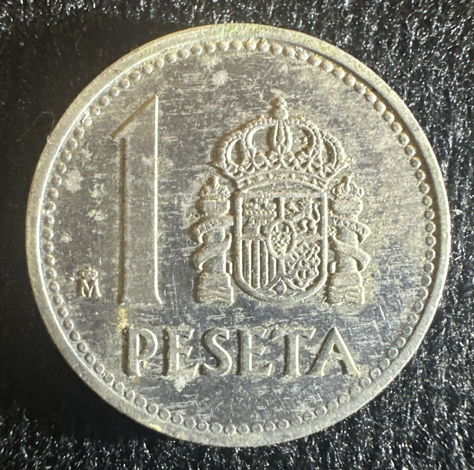 Spain 1987 Cien Peseta Coin Juan Carlos Rey De Espana RARE | eBay