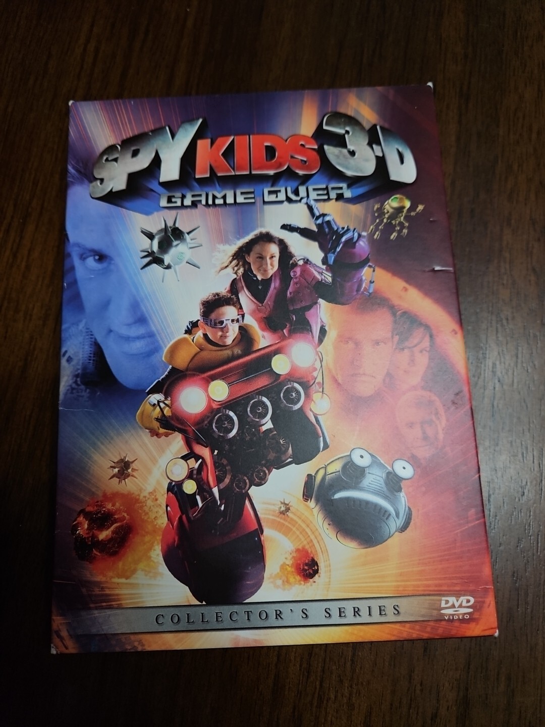 Spy Kids 3: Game Over (DVD, 2004, Includes both 2-D and 3-D Versions ...