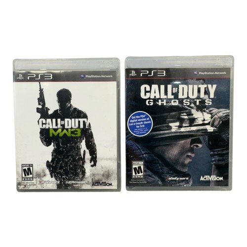 Call of Duty Bundle Lot of 2: Ghosts & MW3 (PlayStation 3 PS3) CIB ...