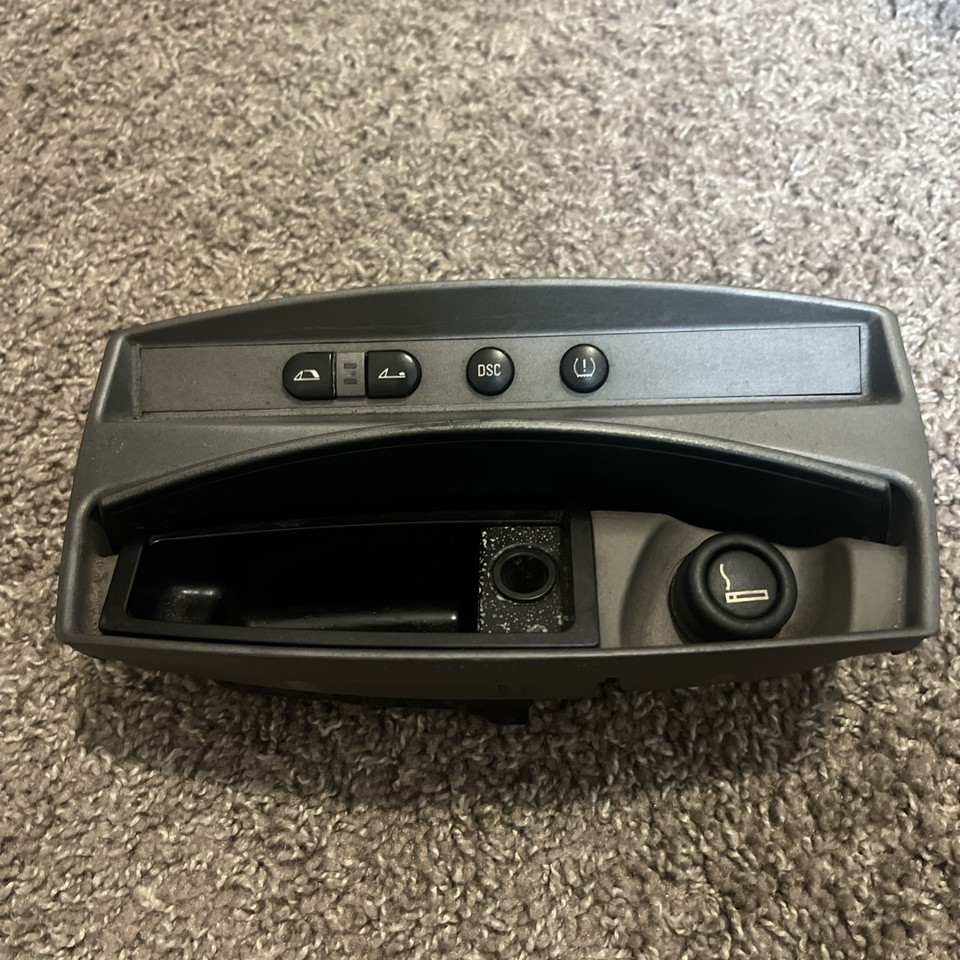 03-05 BMW Z4 Front Dash Convertible Top DSC Tire Control Switch Button ...