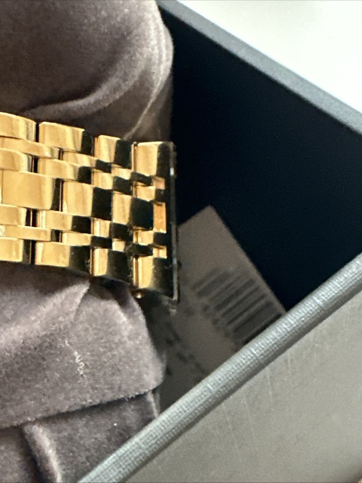Bulova Women's Modern Quartz Gemmed Gold Stainless Steel Watch 21 MM ...