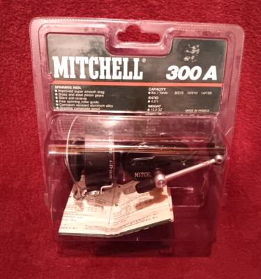 Vintage Mitchell 300A 300 A Spinning Reel New Open Package Made In ...