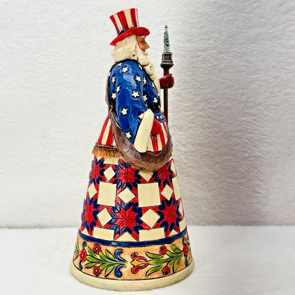 Jim Shore Perfectly Festive In All 50 States Uncle Sam 4027704 Box Tag ...
