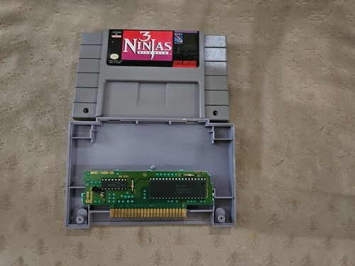 3 Ninjas Kick Back Super Nintendo SNES 100% Verified AUTHENTIC Tested ...