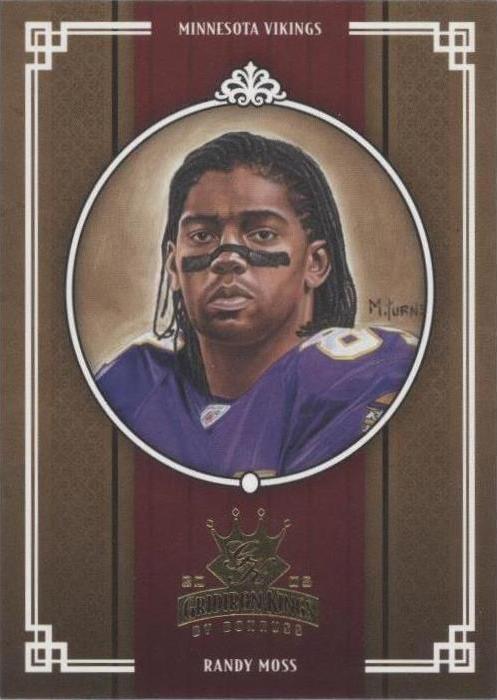 2005 Donruss Throwback Threads - Gridiron Kings Randy Moss #GK-22 for ...