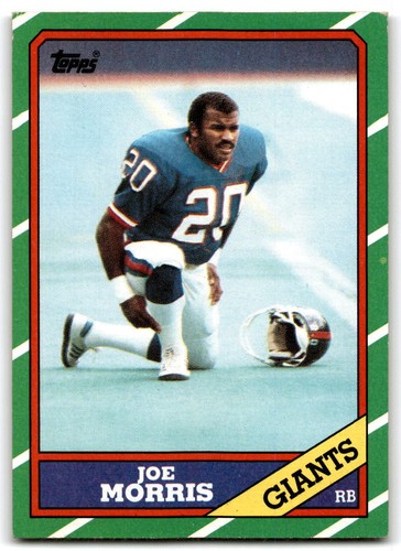 1986 Topps #139 Joe Morris | eBay