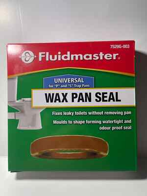 Fluidmaster Universal Wax Pan Seal for P and S Trap Pans - 7529G-003 | eBay