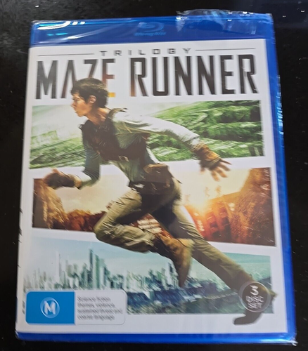 Maze Runner | Trilogy (Box Set Triple Pack, Blu-ray, 2018) BRAND New 3 ...