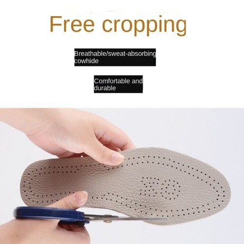 1Pair Inside Outside Orthopedic Insoles Unisex PU O-shaped Leg ...