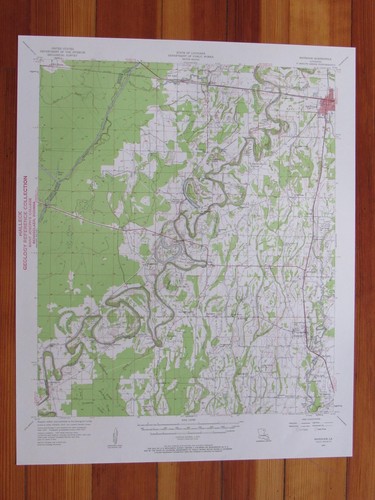 Mangham Louisiana 1958 Original Vintage USGS Topo Map | eBay