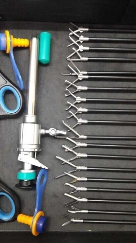 Laparoscopic Set Basic Laparoscopy Instruments In Box Pack 24pc ...