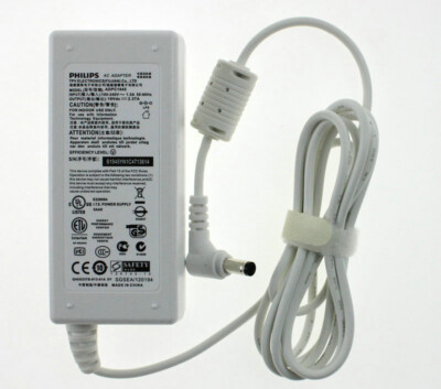 19V AC Adapter for Philips 274E5Q 224E5Q LCD Monitor Power Charger ...