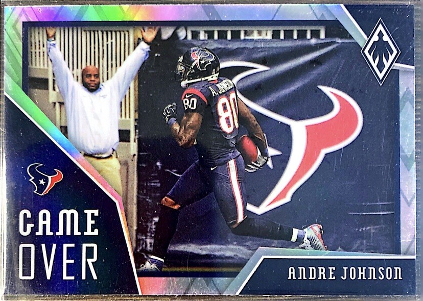 Andre Johnson 2020 Panini Phoenix Game Over Card #14 Texans | eBay