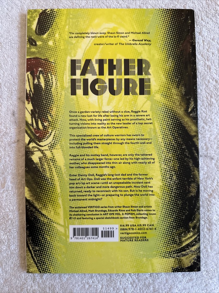 Art Ops Volume 2 DC Comics 2017 Shaun Simon Michael Allred Vertigo DC ...