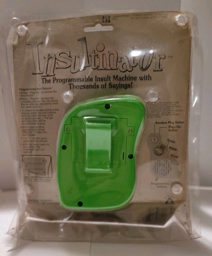 Rare Vintage Mouth Machines Insultinator Toy - Working | eBay