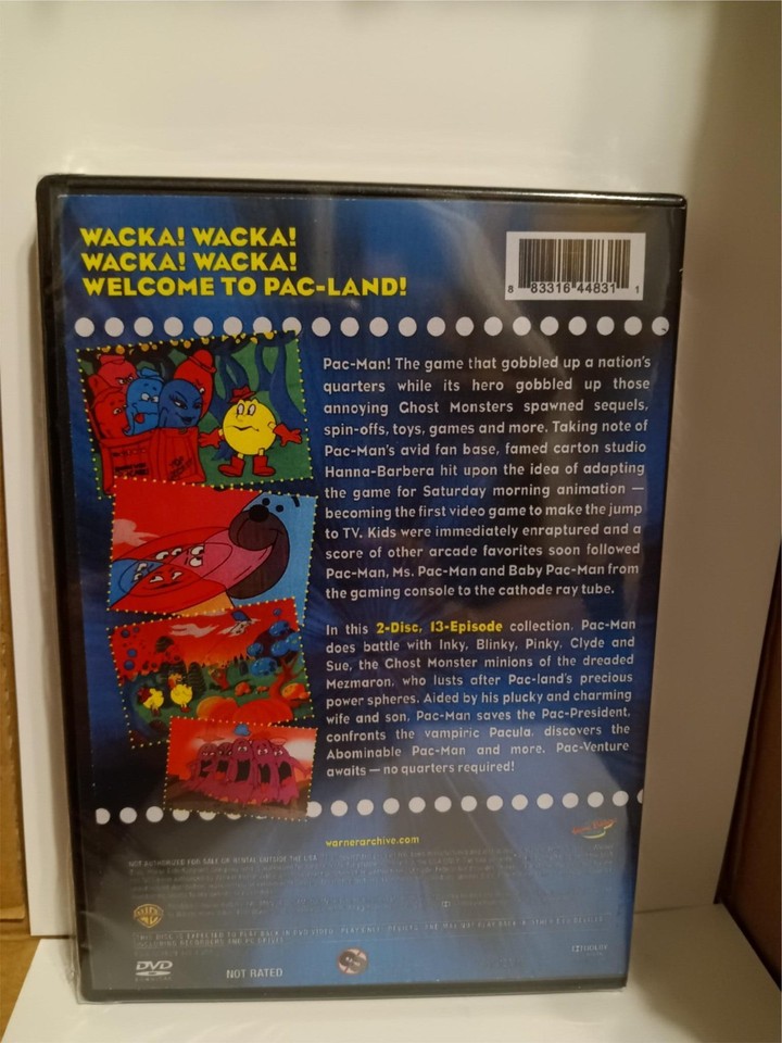 Pac-Man The Complete First Season DVD | eBay