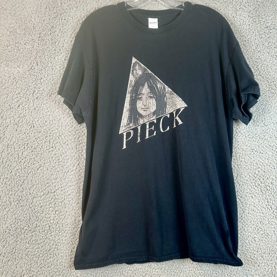 Attack On Titan Pieck Finger T Shirt Size Large Anime Graphic Tee Cart ...